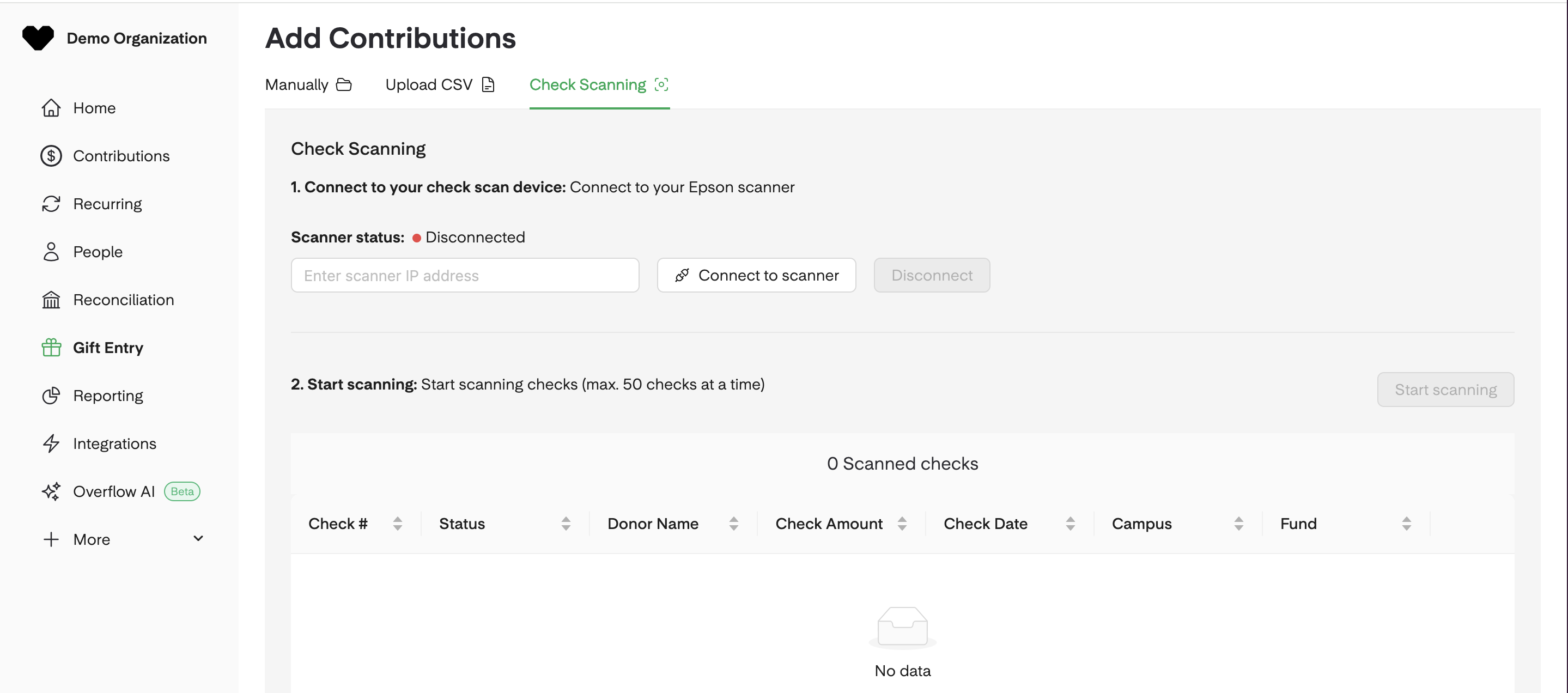 Setting Up Epson Check Scanners in Overflow – Overflow