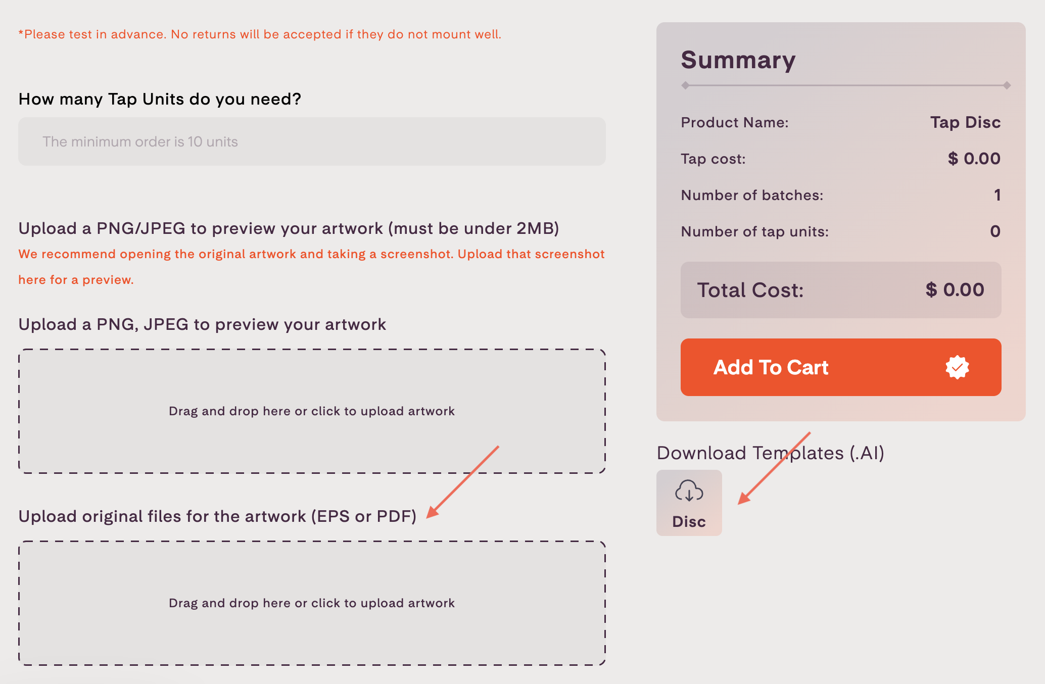 Tap Artwork FAQs – Overflow